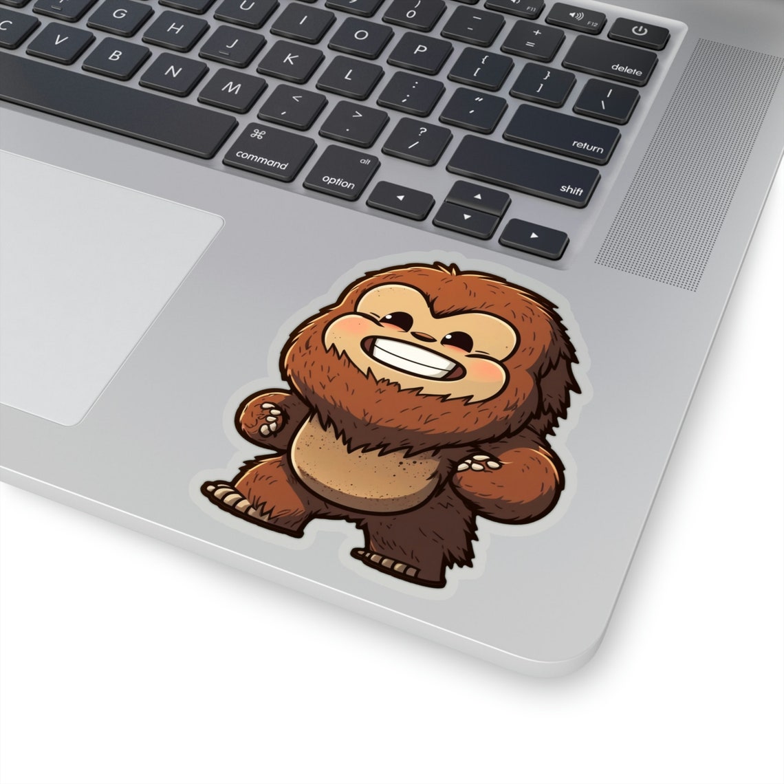 Bigfoot, Bigfoot Sticker, Sasquatch, Bigfoot Vinyl, Happy Bigfoot, Cute ...