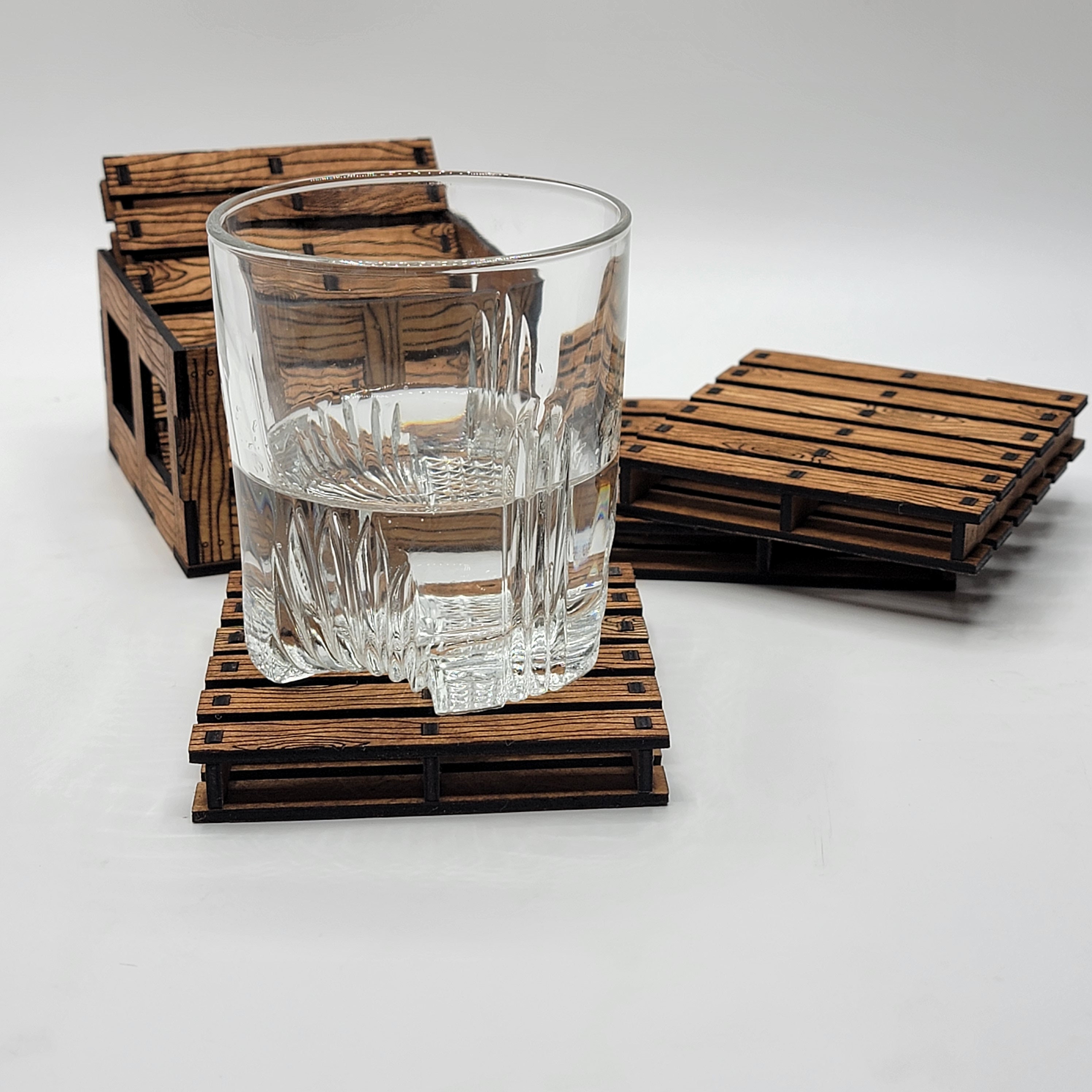 Rustic Pallet Coasters | Gifts for Him | Thank You Gifts - Etsy