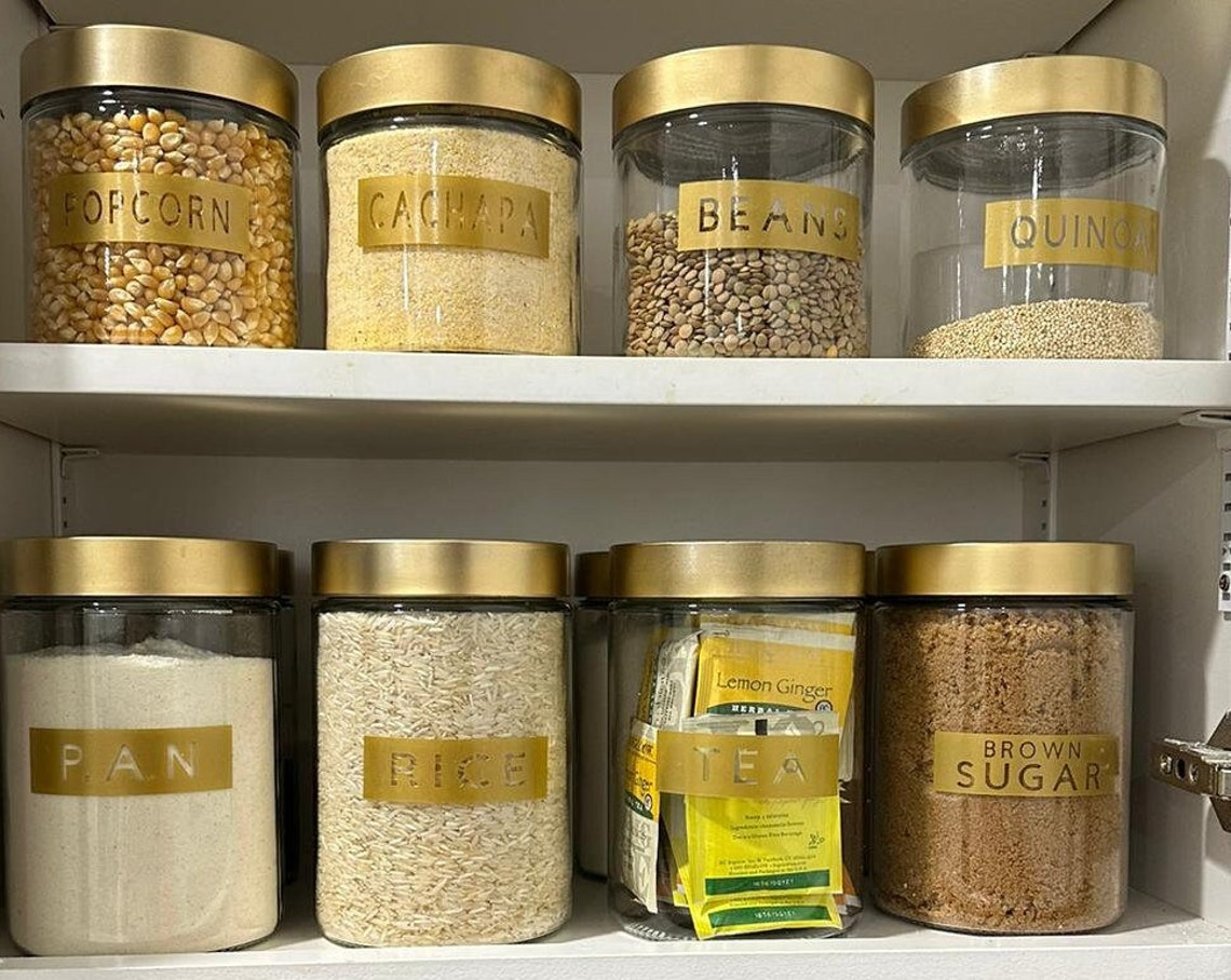 Custom Kitchen Cannisters - Etsy