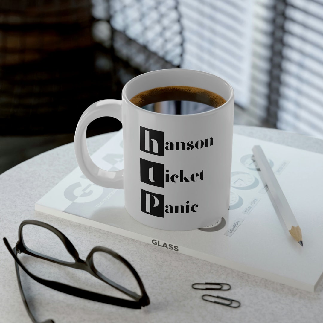 HTP - Hanson Ticket Panic Jumbo Coffee Mug, 20oz - Etsy