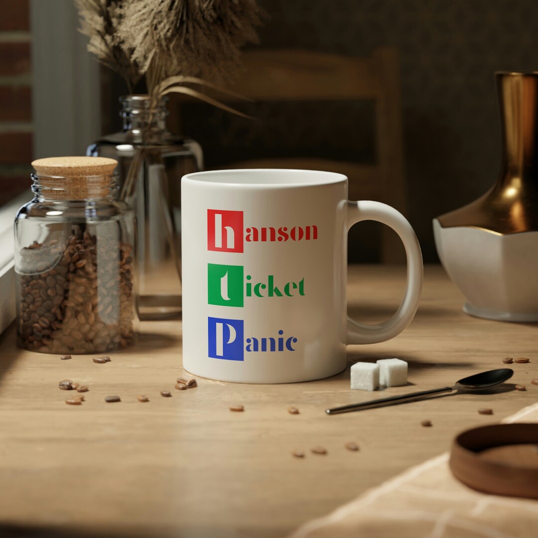 HTP RGB Hanson Ticket Panic Jumbo Mug, 20oz - Etsy