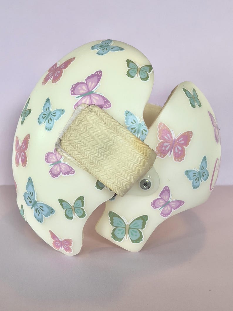 Girls Butterfly Cranial Helmet Decal - Etsy