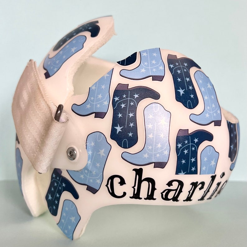 Doc Band Decals Cranial Helmet Decal Stickers Cowboy Decals - Etsy