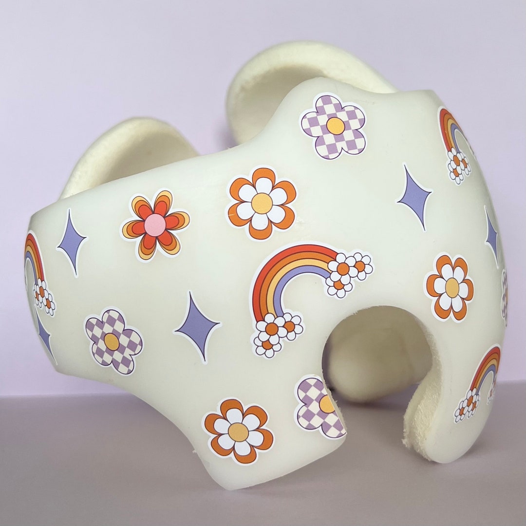 Doc Band Decal Girl Docband Bow Baby Helmet Stickers Baby Helmet Decal ...