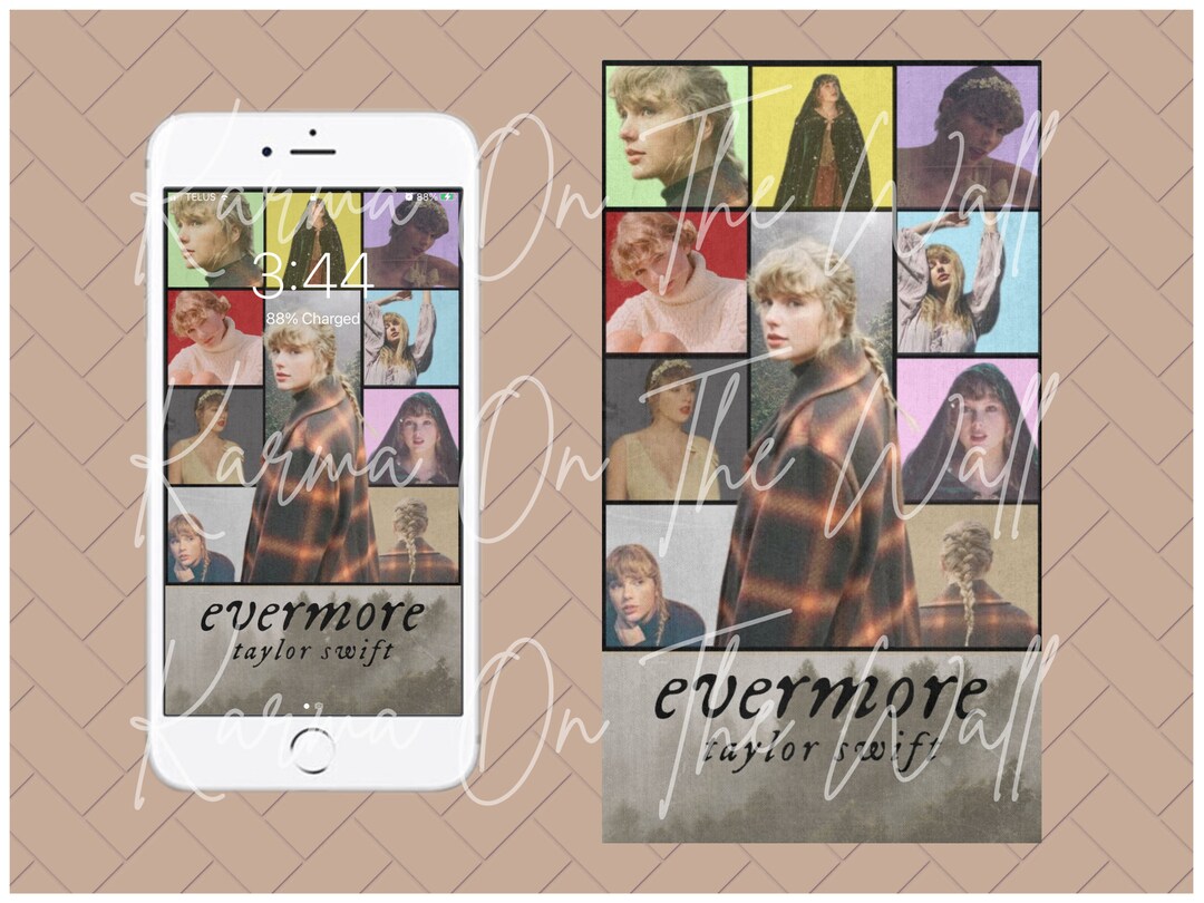 Taylor Swift Eras Background Evermore - Etsy Canada