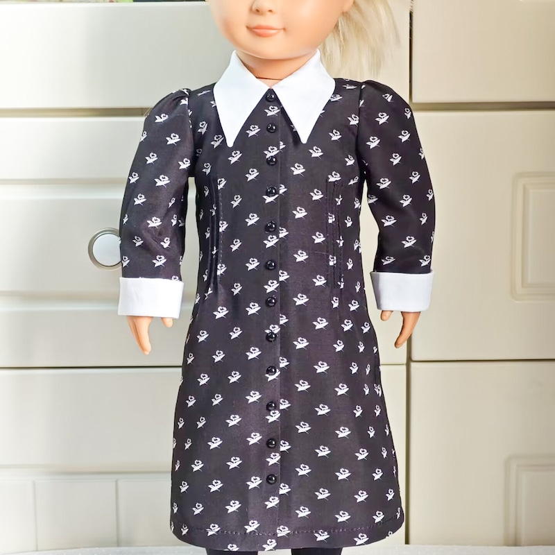1/12 Scale Wednesday Doll - Etsy Canada