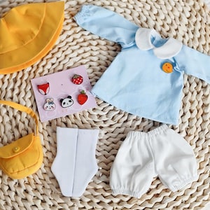 YOSD Doll Clothes 1/6 BJD SD Doll Clothes Japanese Kindergarten Uniform ...