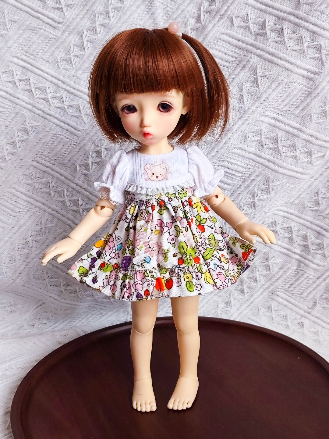 YOSD Doll Clothes 1/6 BJD SD Doll Fruit Pattern Jumper Dress - Etsy