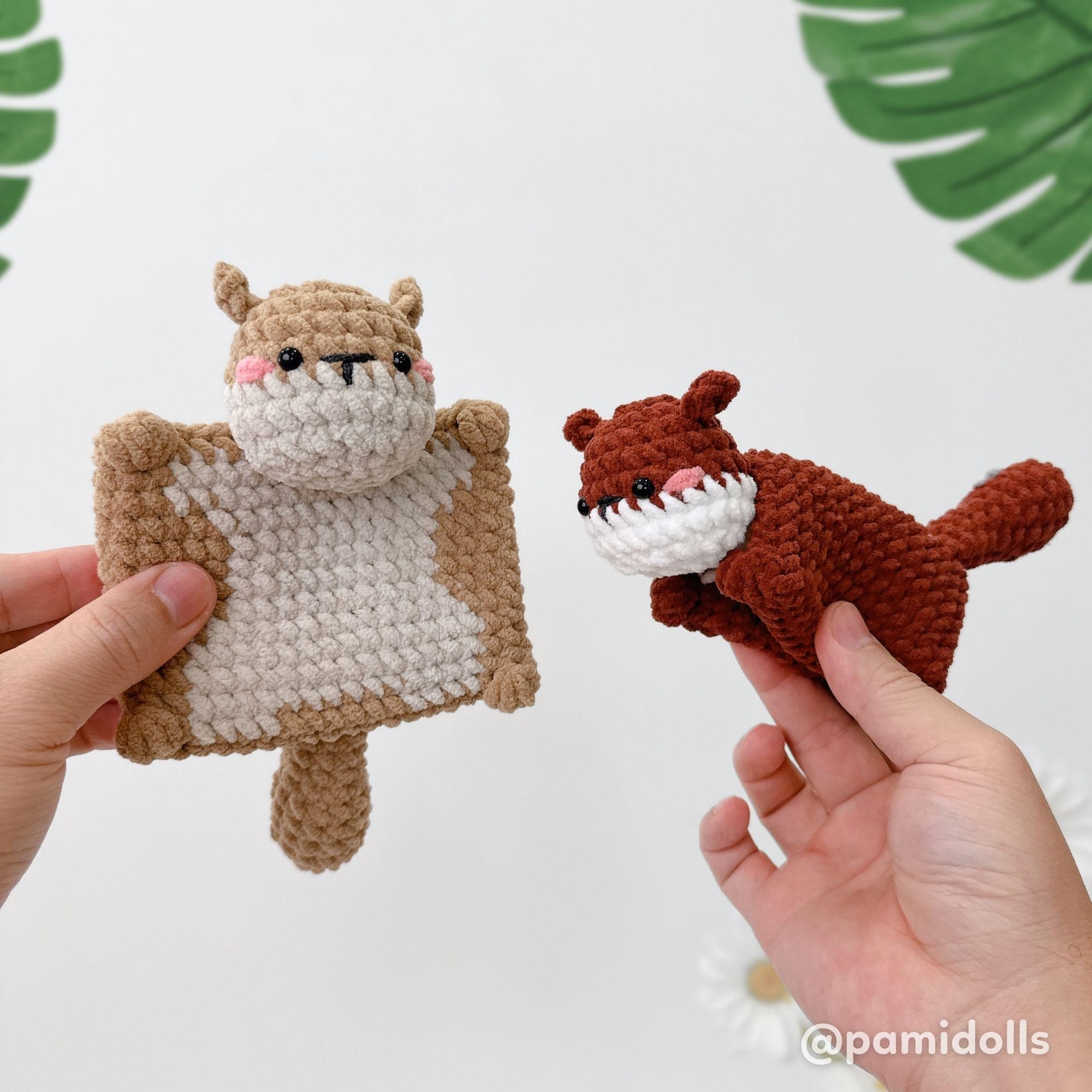 Flying Squirrel Amigurumi Crochet Pattern (digital PDF) - Etsy