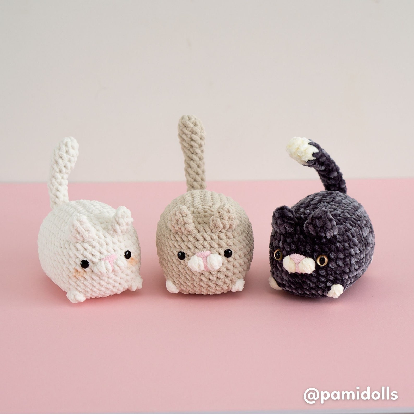 No-sew Loaf Cat Amigurumi Crochet Pattern, Video Tutorial (digital PDF ...