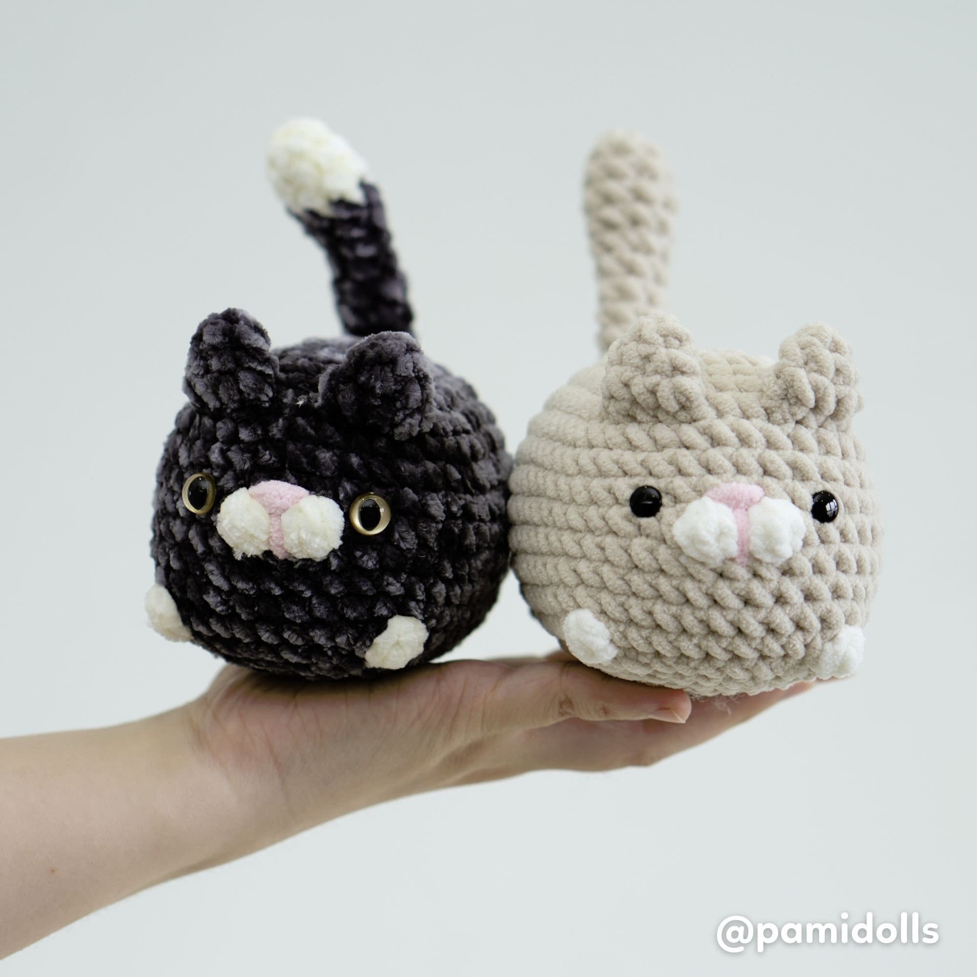 No-sew Loaf Cat Amigurumi Crochet Pattern, Video Tutorial (digital PDF ...