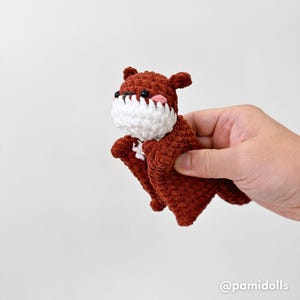 Flying Squirrel Amigurumi Crochet Pattern (digital PDF) - Etsy