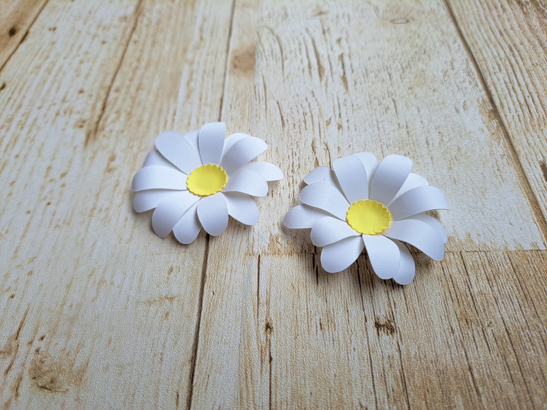 Daisy Flower/ Paper Flower Template/ SVG Daisy/ DIY Paper Flowers ...