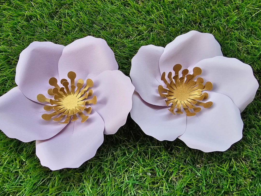 Paper Rose Templates, Paper Flower Svg, 3D Paper Flowers #117 Svg, Rose ...