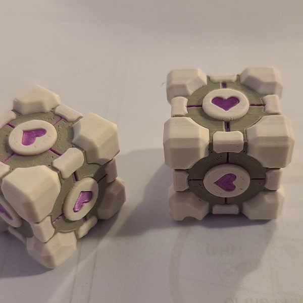 Companion Cube - Etsy