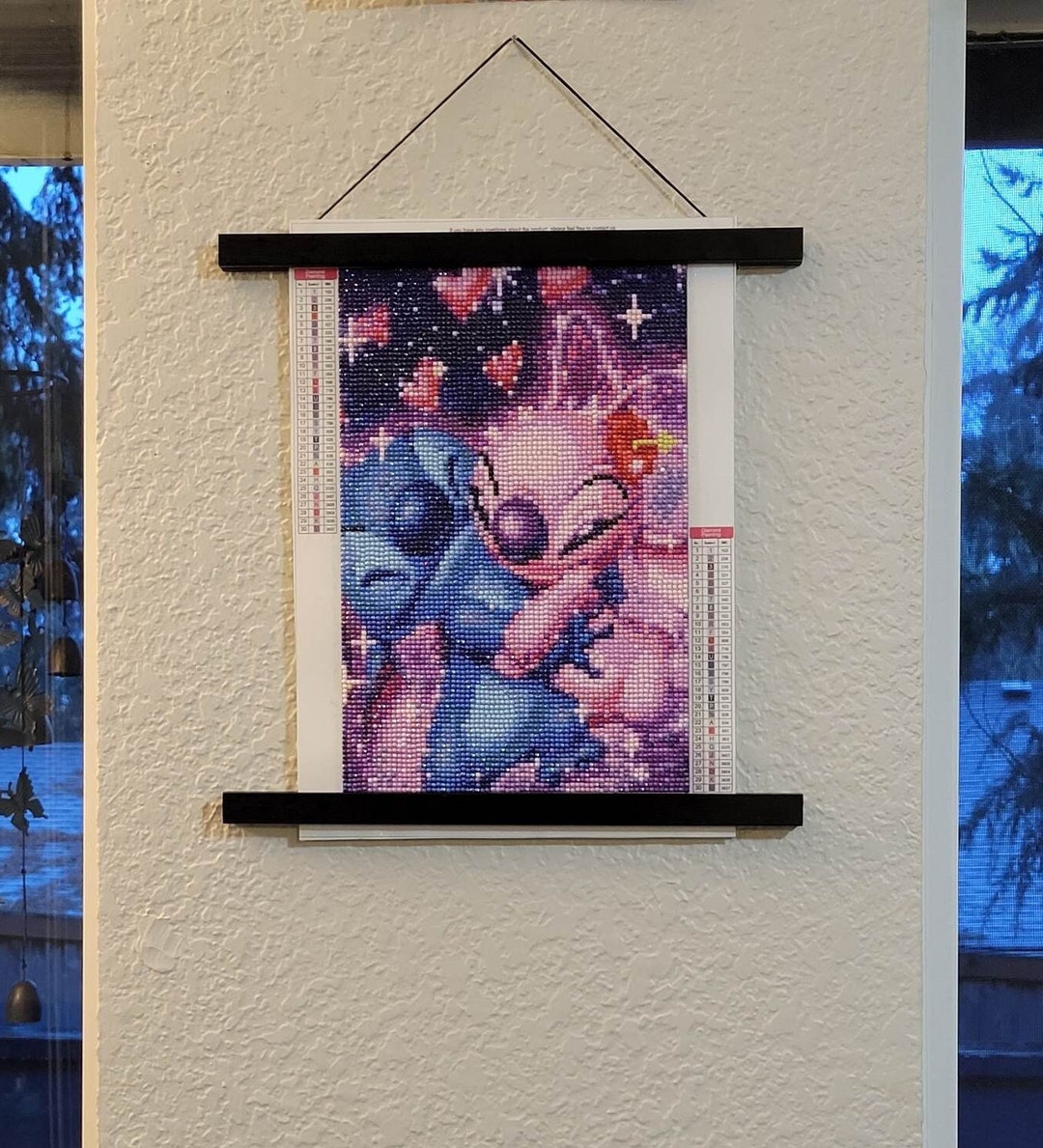 Stitch & Angel Jewel Painting - Etsy