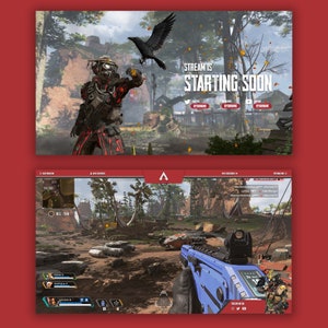 Apex Legends Animated Stream Overlay | Apex Legends Overlay for Twitch ...