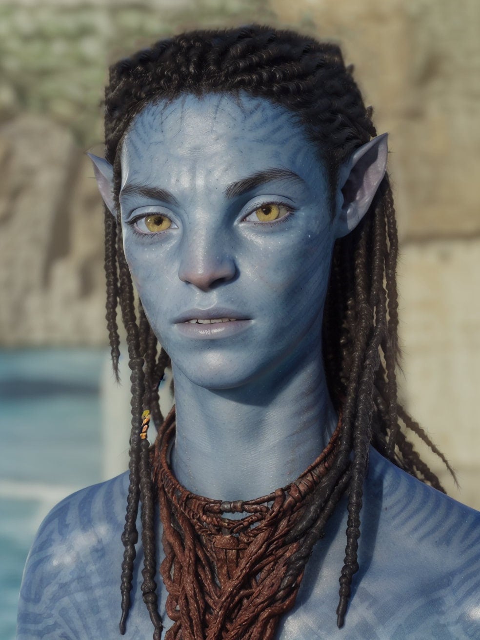 I Turn You Into a Na'vi in a Realistic Style - Etsy