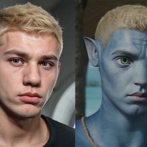 I Turn You Into a Na'vi in a Realistic Style - Etsy