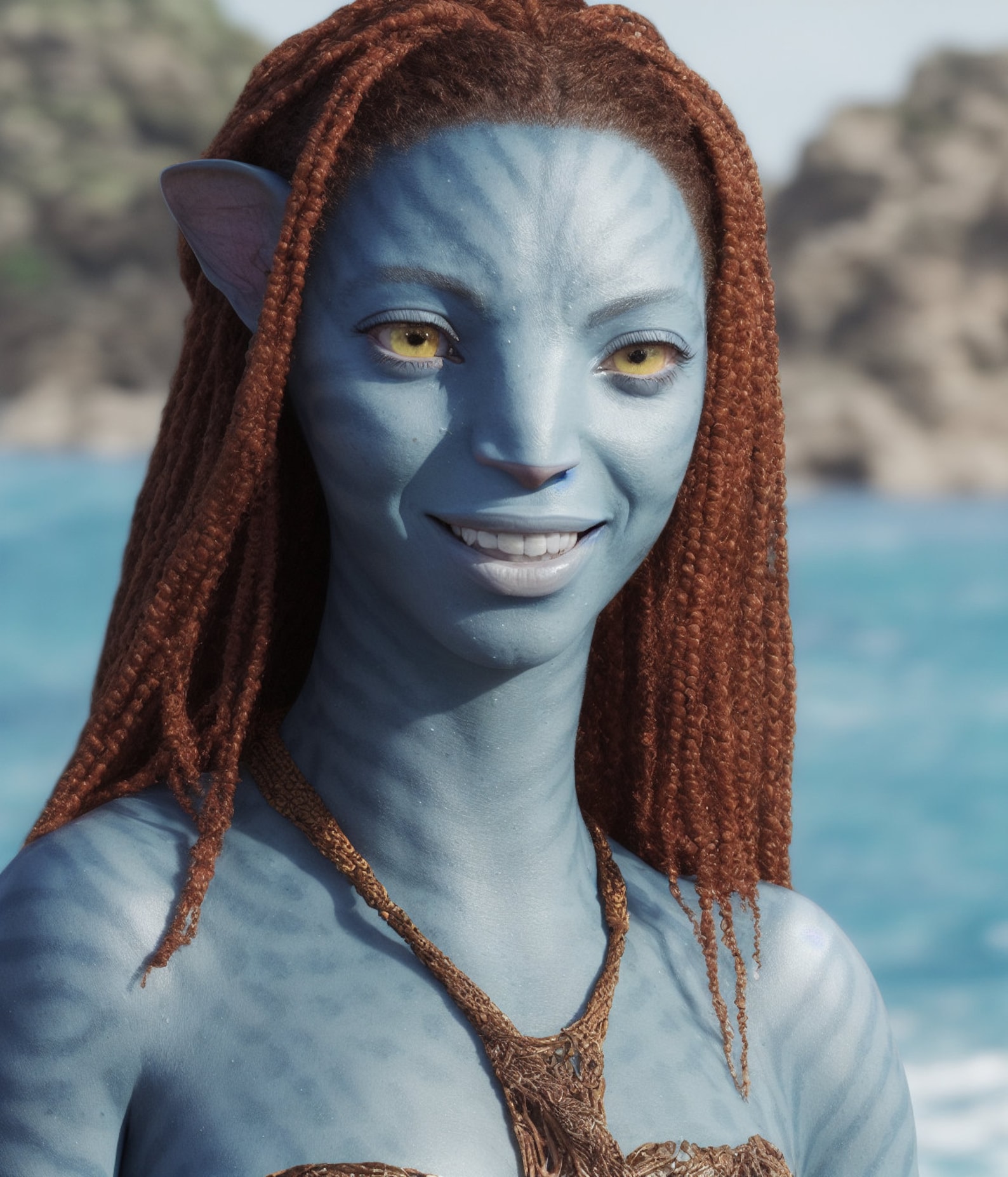 I Turn You Into a Na'vi in a Realistic Style - Etsy