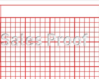 Yellow Grid Graph Printable Paper (5 Squares per Inch) - Etsy