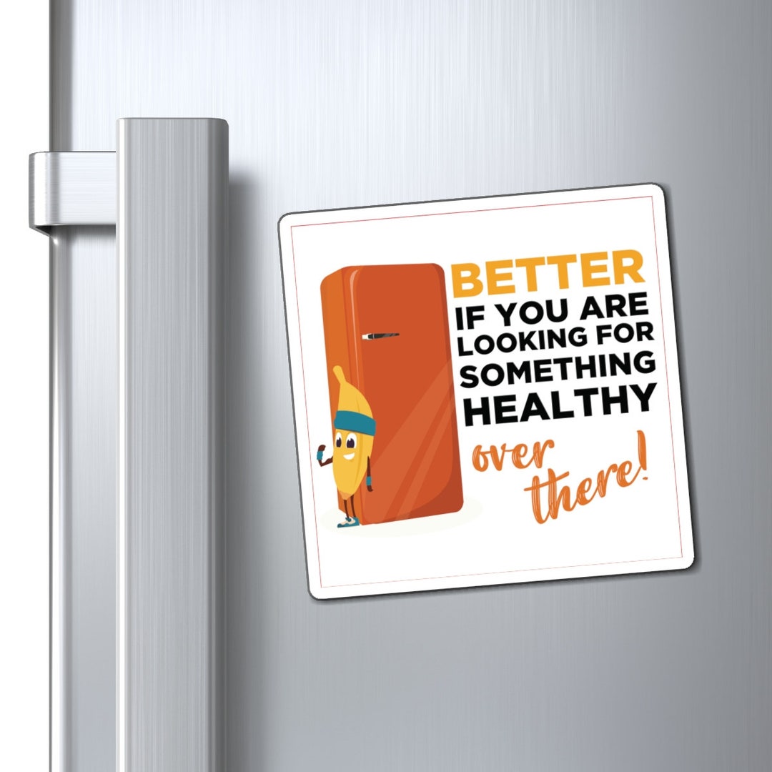 Fridge Magnets, Daily Reminder for Healthy Lifestyle, Reminder Magnet ...