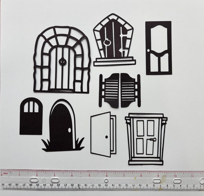 Windows/doors Large Paper Die Cut Outs - Etsy Canada