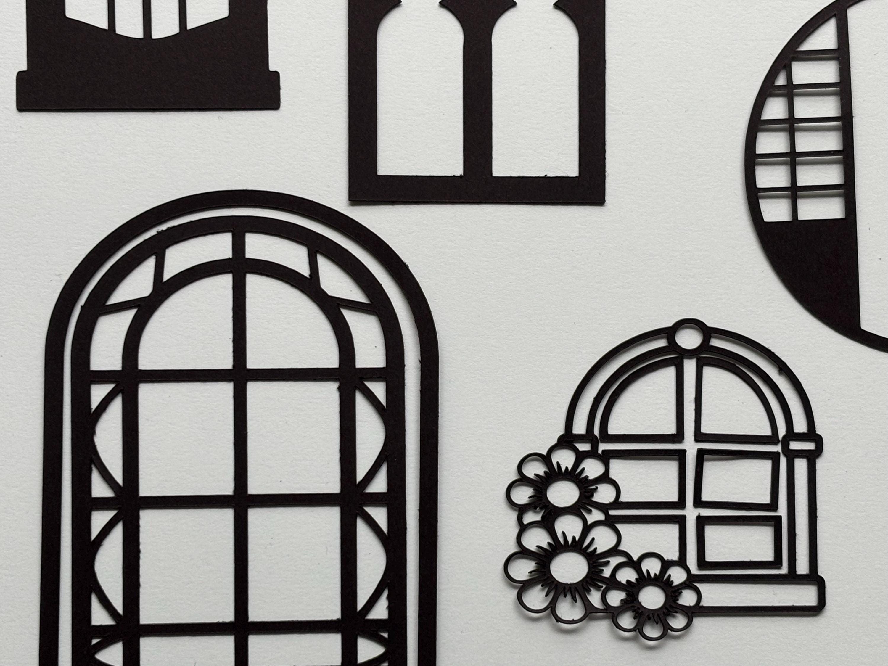 Windows/doors Large Paper Die Cut Outs - Etsy Canada
