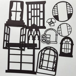 Windows/doors Large Paper Die Cut Outs - Etsy Canada