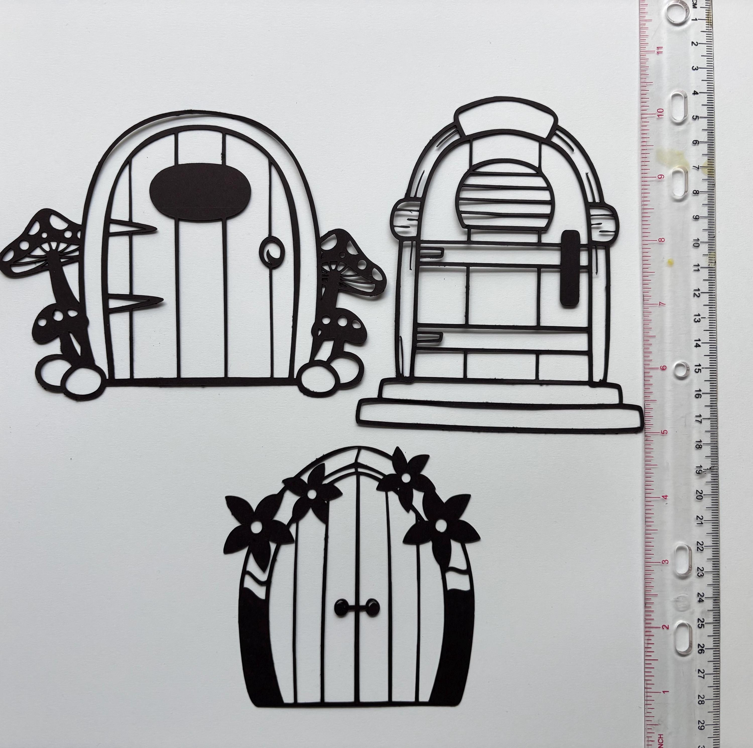 Windows/doors Large Paper Die Cut Outs - Etsy Canada