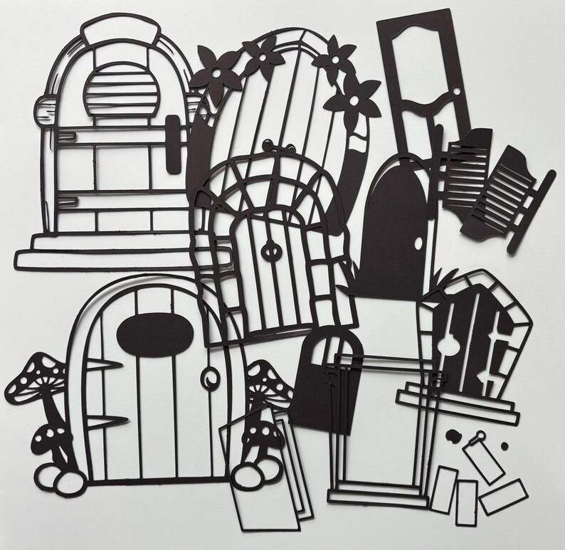 Windows/doors Large Paper Die Cut Outs - Etsy Canada