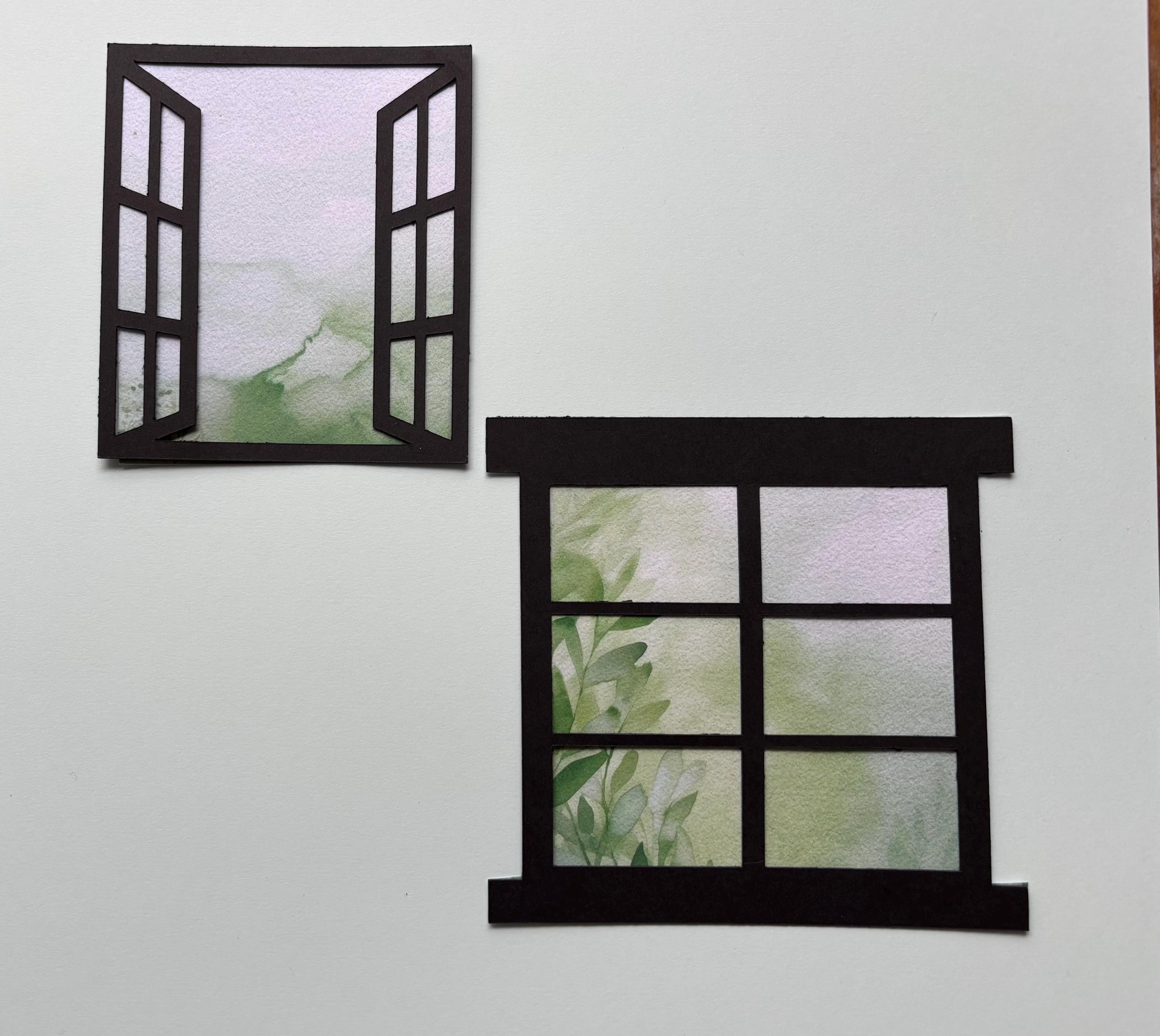 Windows/doors Large Paper Die Cut Outs - Etsy Canada