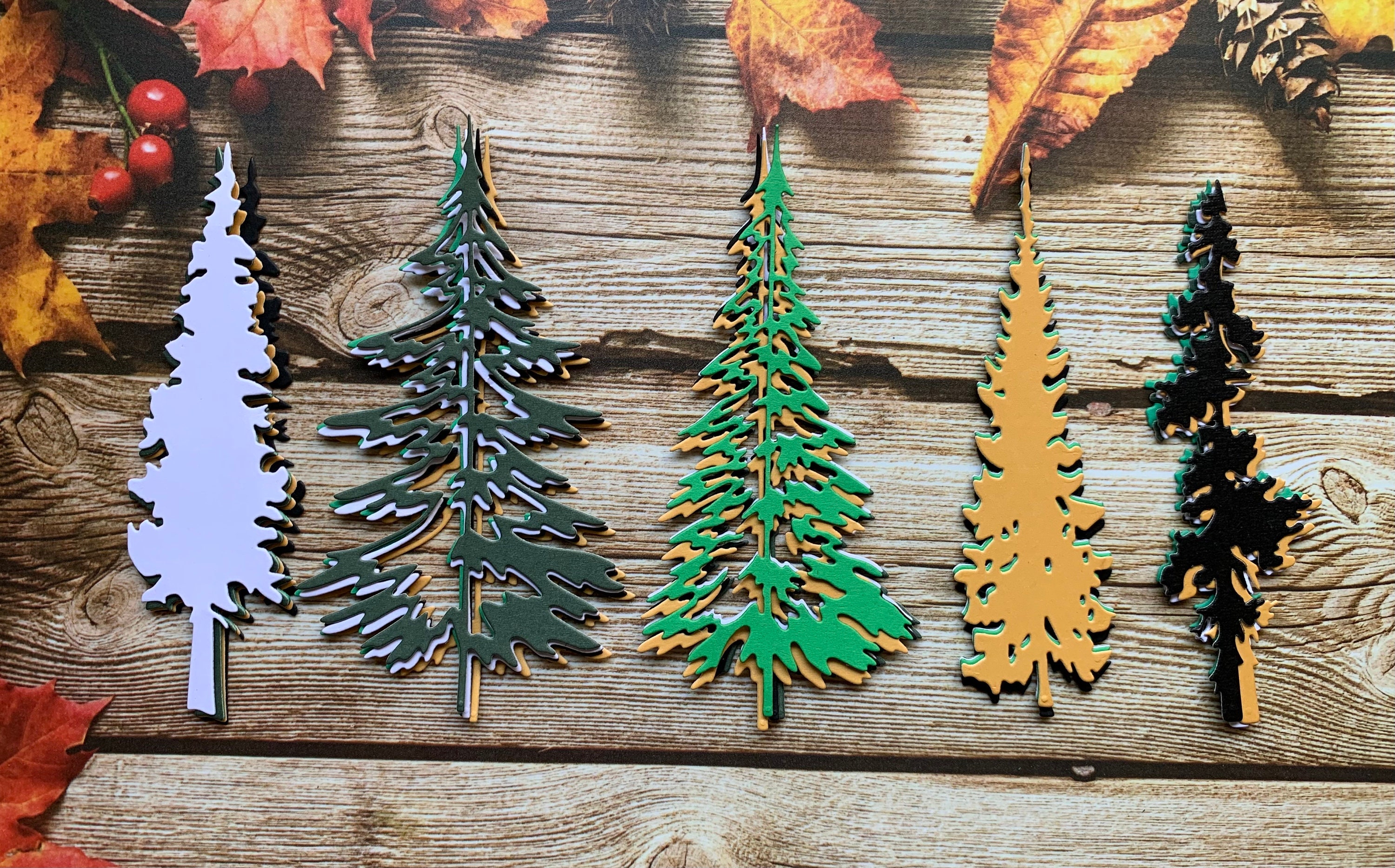 Pinetree Die Cuts - Etsy