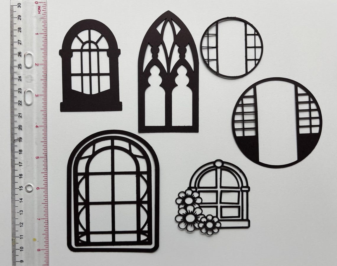 Windows/doors Large Paper Die Cut Outs - Etsy Canada