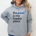 Pool Swimming Oversized Hoodie, Swim Meet, Swim Team, Swim Mom, Swim ...