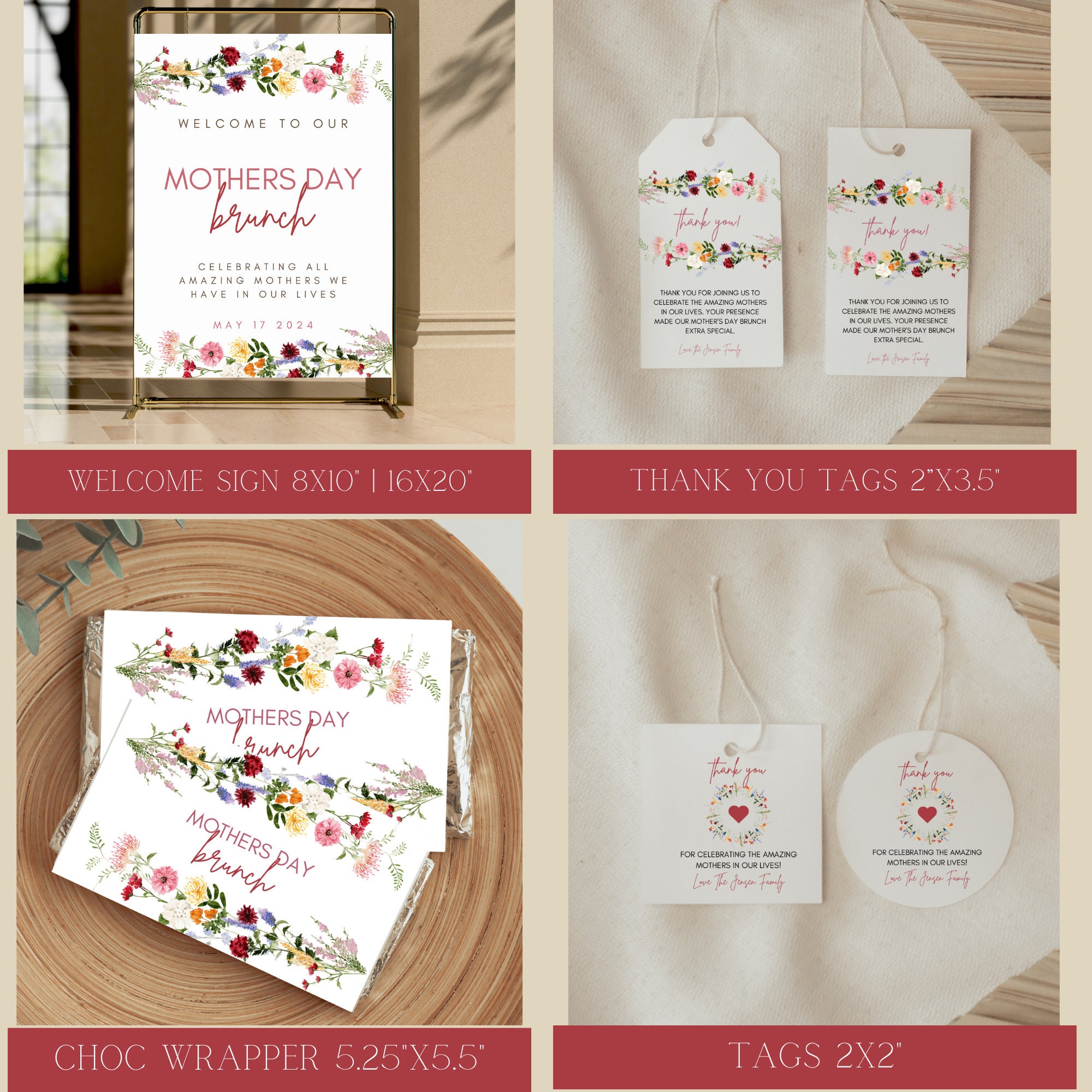 Wildflower Mothers Day Brunch Bundle - Wildflower Printable Games ...