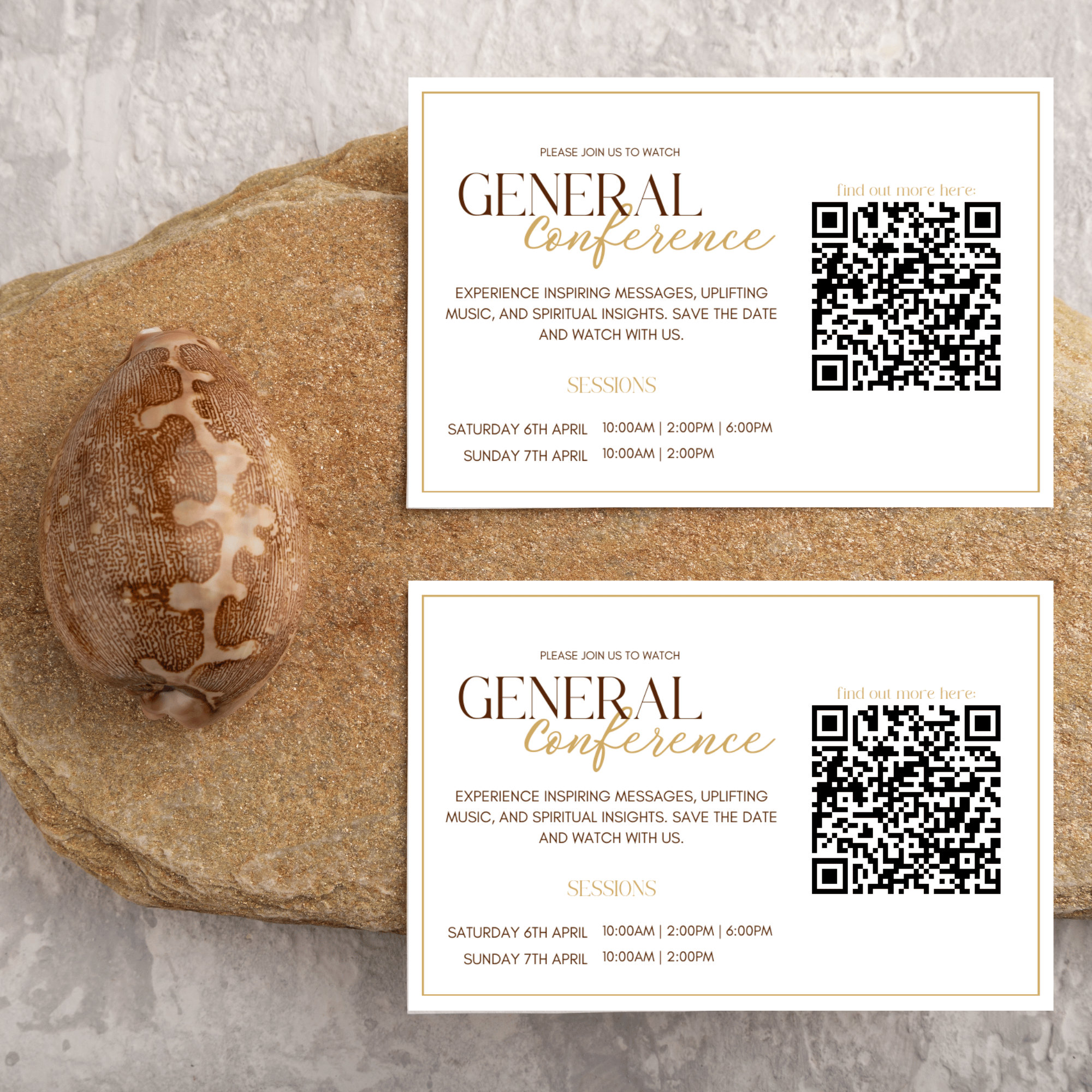 LDS General Conference Invitation Template - Lds Church General ...