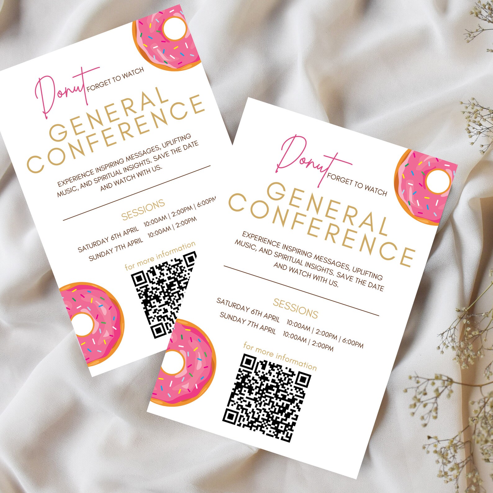 LDS General Conference Invitation Template - Lds Church General ...