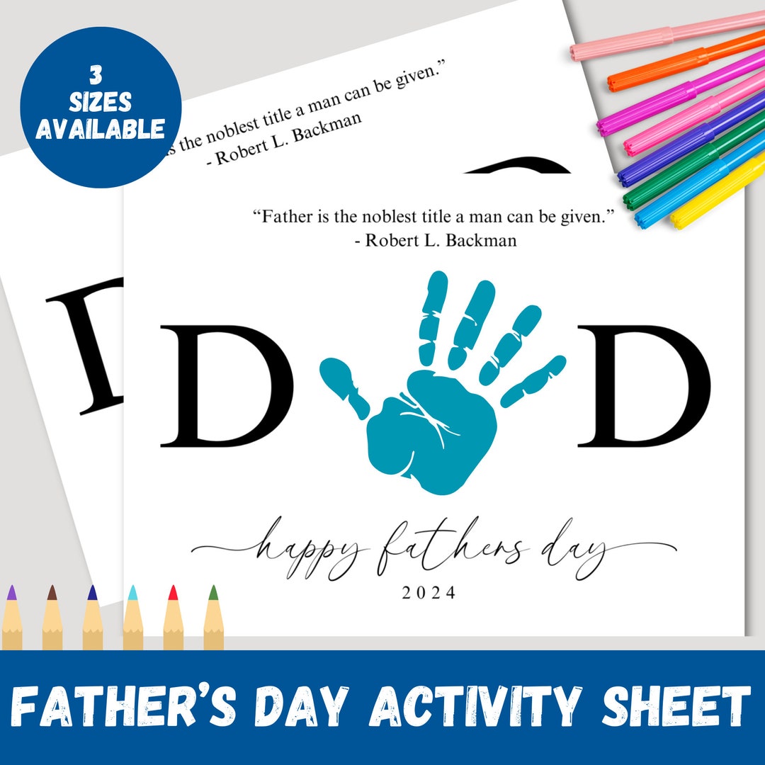 LDS Fathers Day Primary Worksheet, Lds Activity Sheet, Instant Download ...