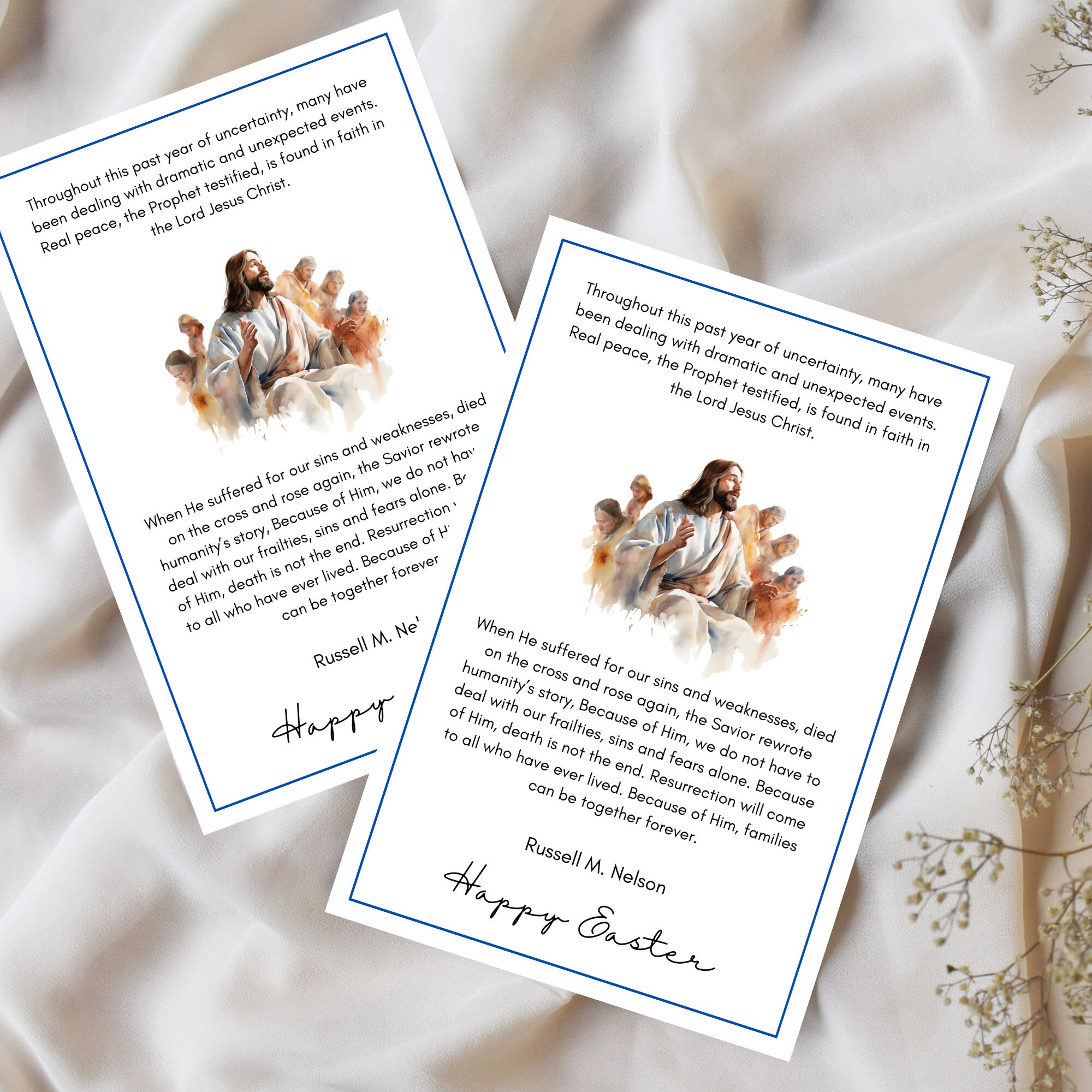 LDS Easter Printable, Easter Ministering Card, Easter Gift, Relief ...