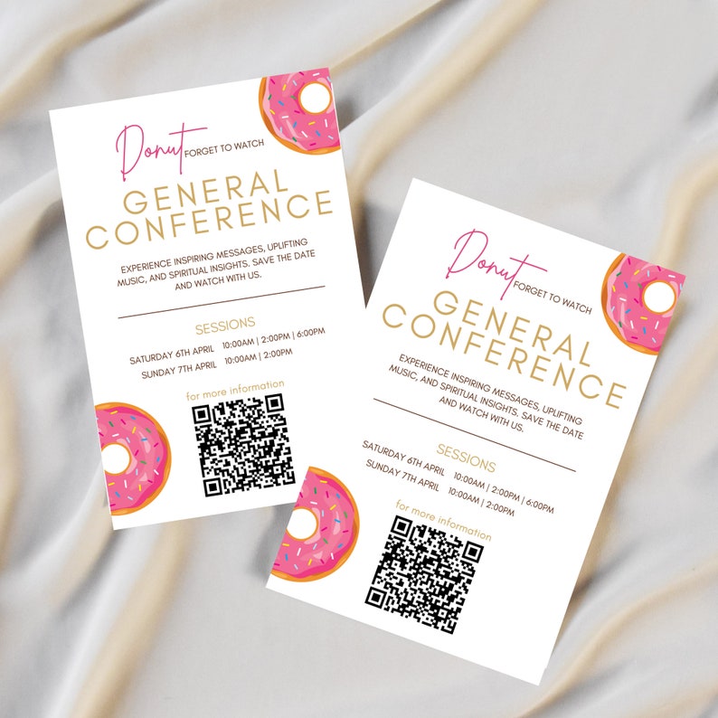 LDS General Conference Invitation Template - Lds Church General ...