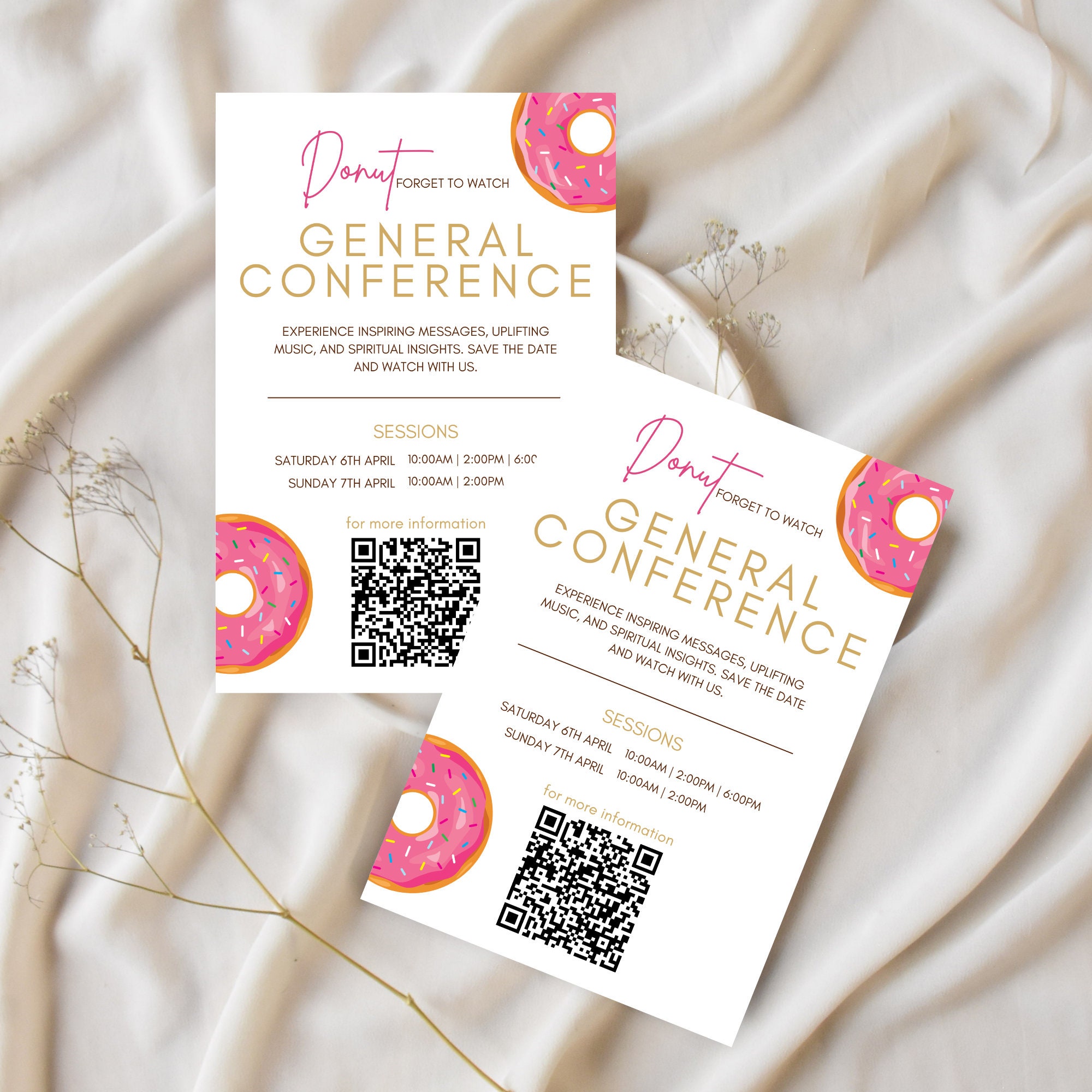 LDS General Conference Invitation Template - Lds Church General ...