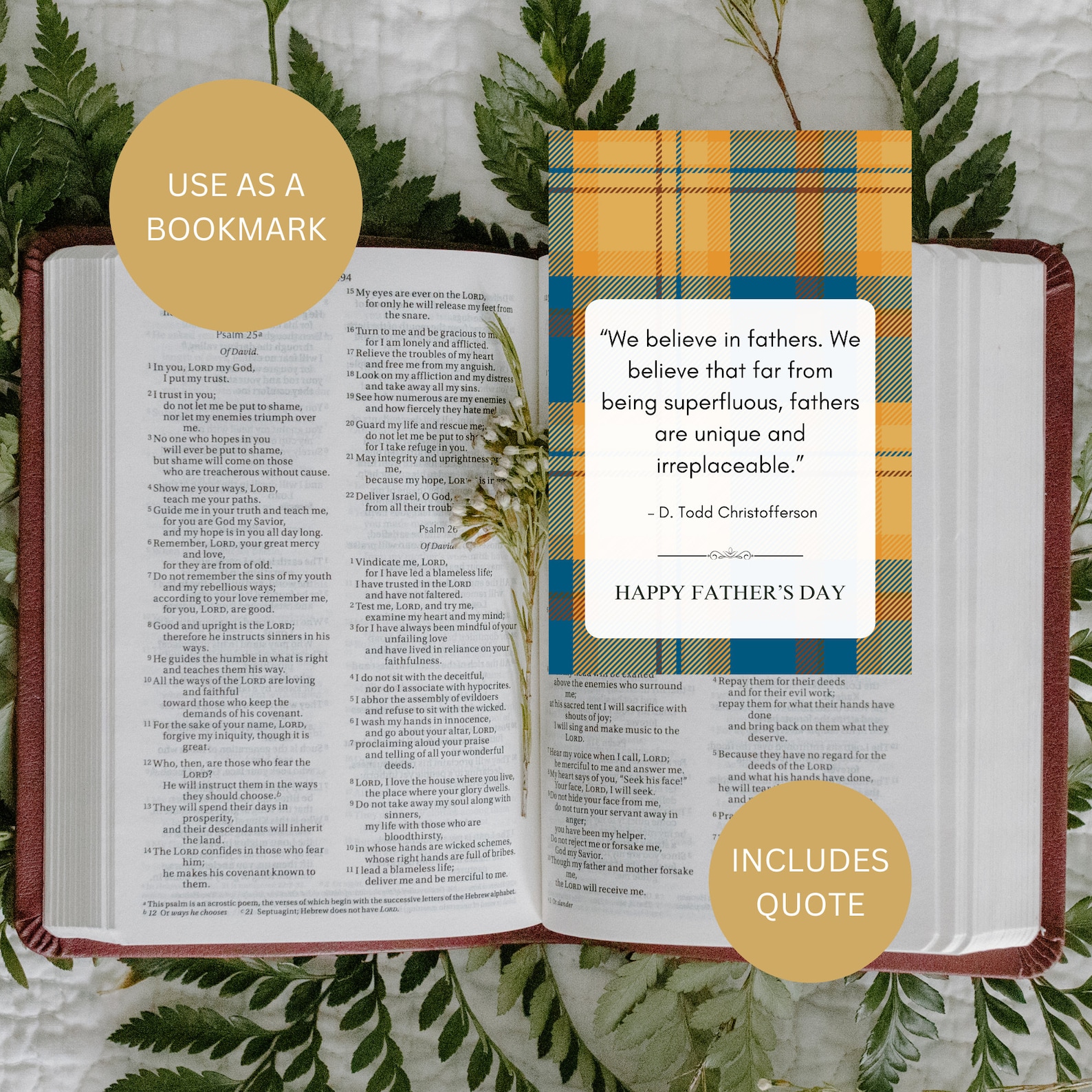 LDS Fathers Day Printable, Fathers Day Ministering Card, Fathers Day ...