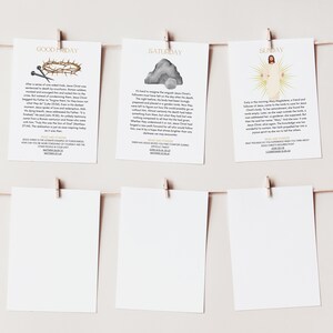LDS Easter Holy Week Story/study Guide Cards - Printable Cards for ...