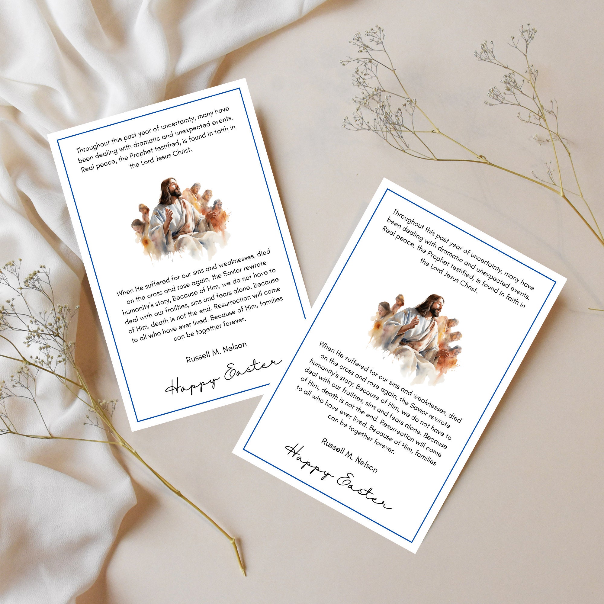 LDS Easter Printable, Easter Ministering Card, Easter Gift, Relief ...