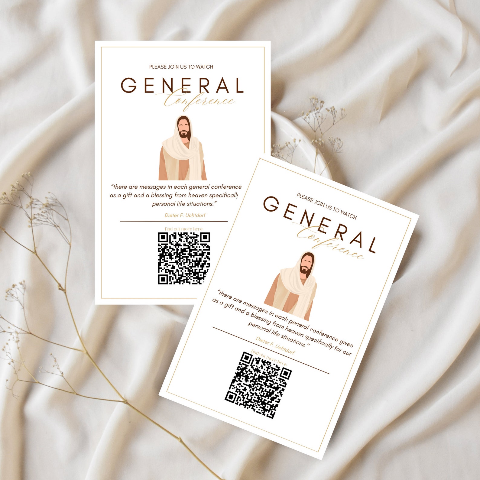 LDS General Conference Invitation Template, Lds Church General ...