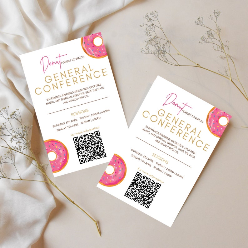 LDS General Conference Invitation Template - Lds Church General ...