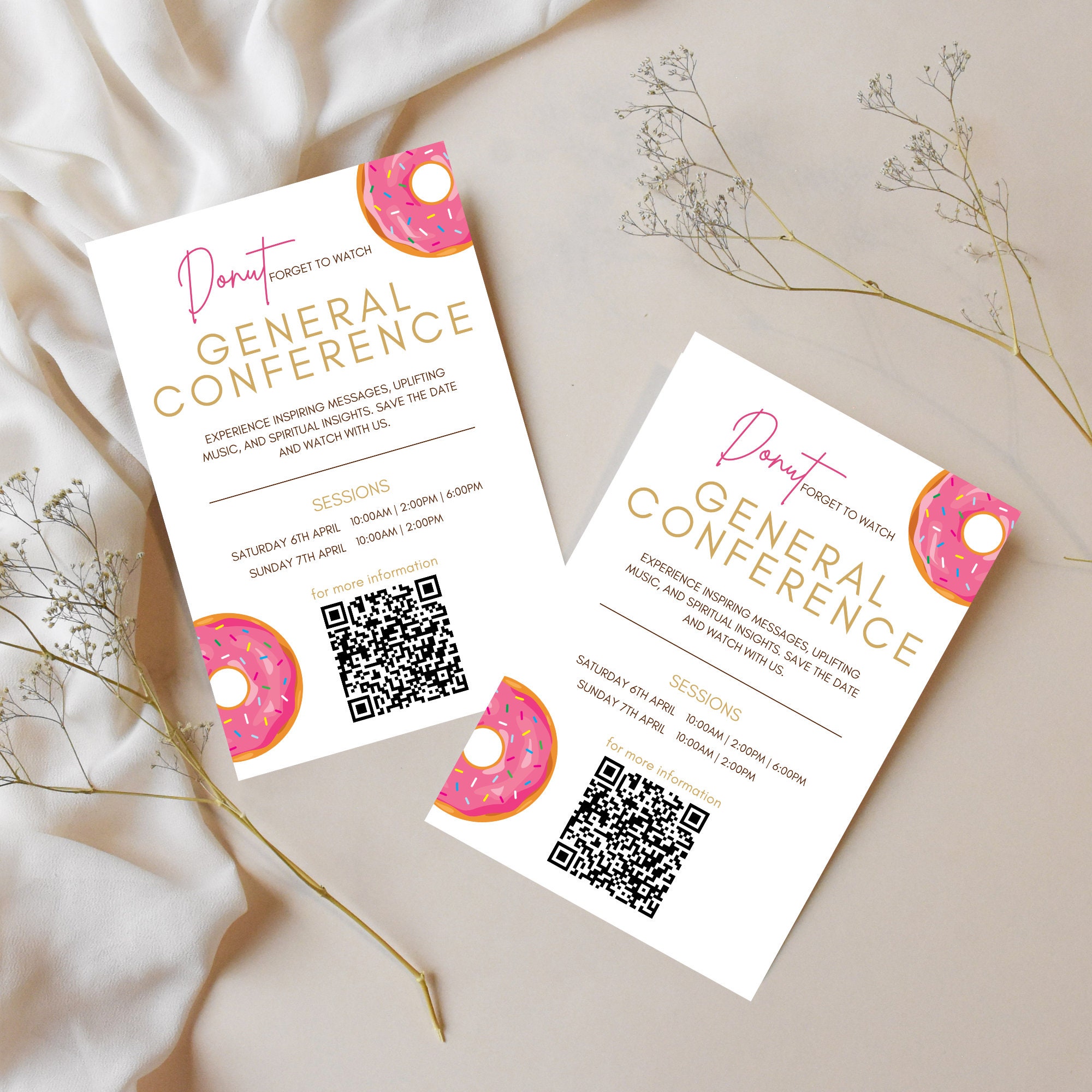 LDS General Conference Invitation Template - Lds Church General ...