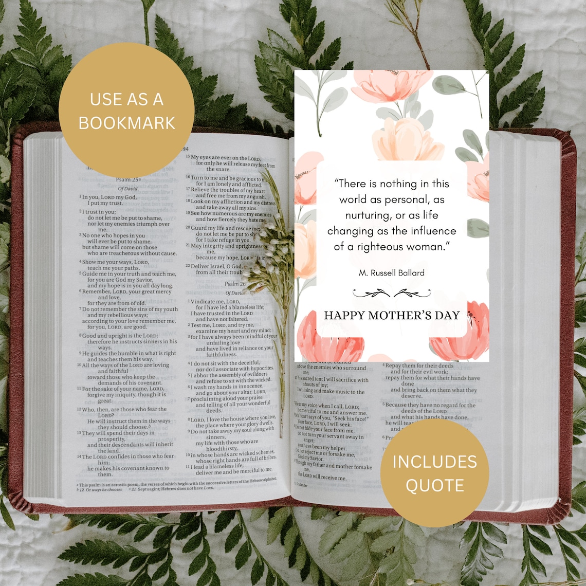 LDS Mothers Day Printable, Mothers Day Ministering Card, Mothers Day ...