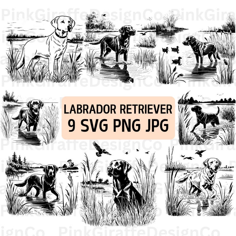 Black Lab Pheasant Art - Etsy